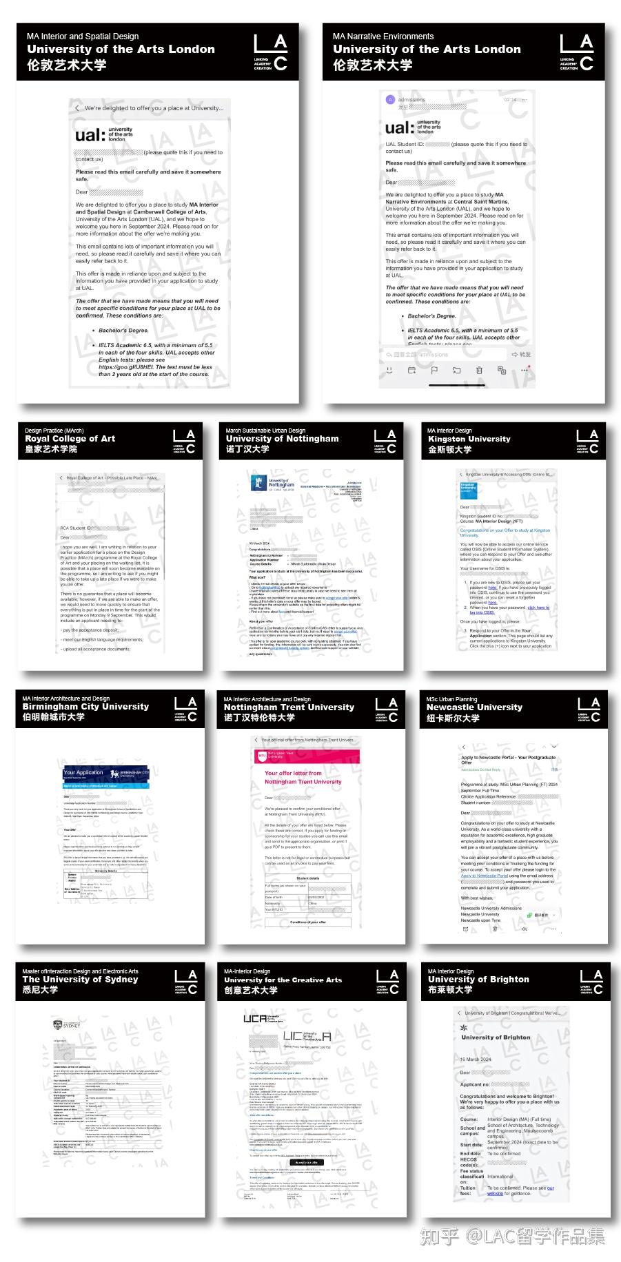 建筑设计申请经验No.218 | 面试完梦校直接下offer！超甜双非学妹狂揽RCA/UAL等11封offer！ - 知乎