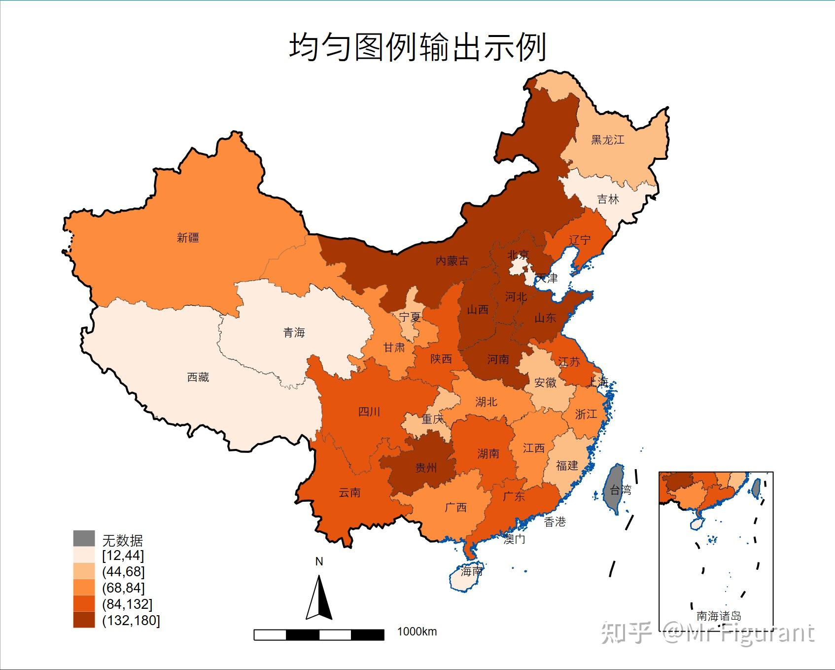 Stata学习：如何绘制省级市级填色地图十段线版？ - 知乎