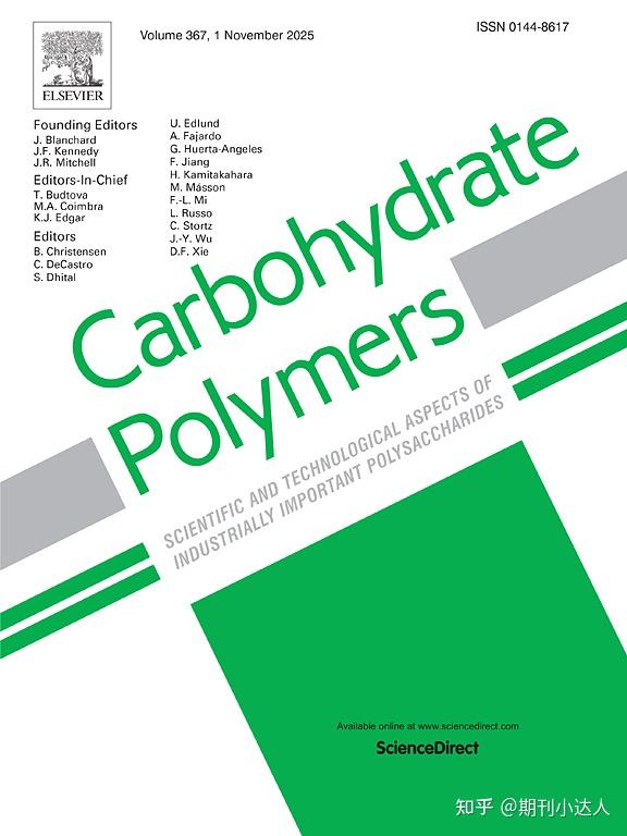 糖聚合物研究的 “舒适区”：Carbohydrate Polymers 高 IF + 快审稿 - 知乎