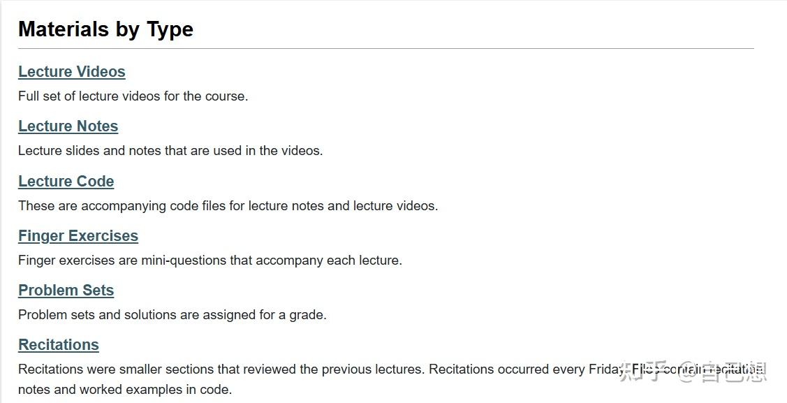 MIT6.100L食用指南 - 知乎