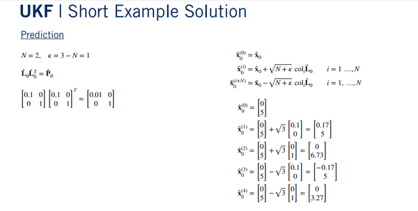 Unscented Kalman Filter(UKF) - 知乎