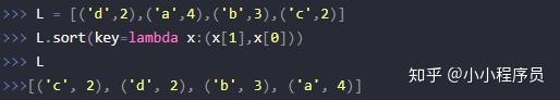 Python List排序的两种方法及实例讲解 知乎 3790