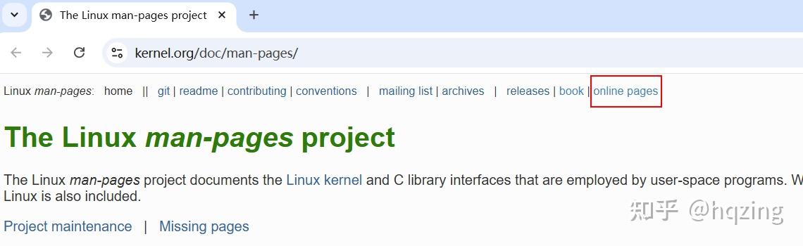 Linux man pages的使用 - 知乎