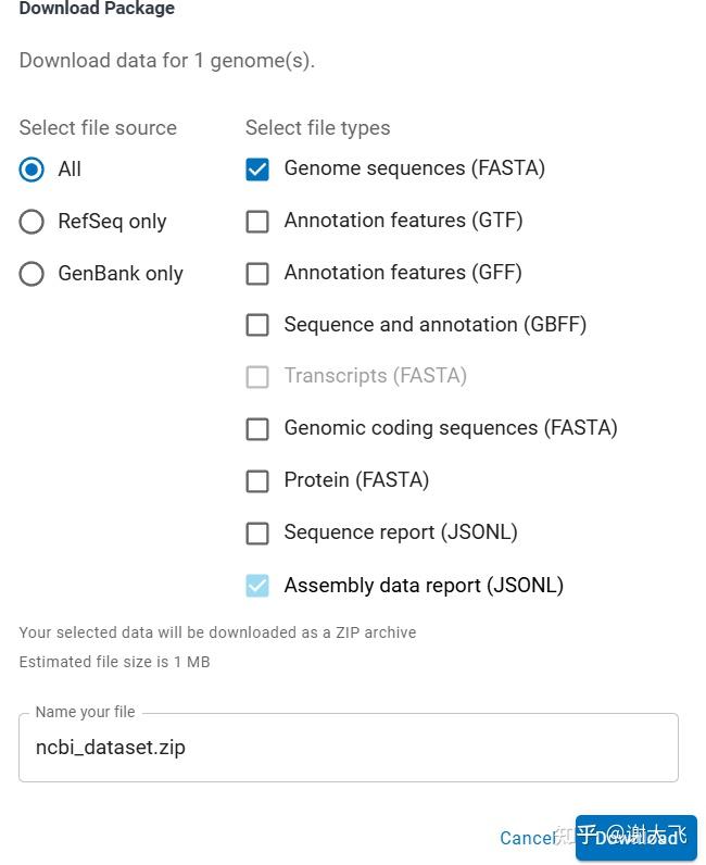 NCBI 基因组相关文件：FASTA、GFF、GBFF 下哪个？ - 知乎