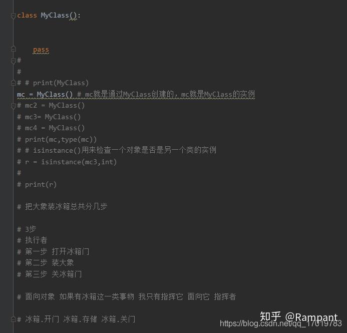 Python学习笔记 11 面向对象一 知乎