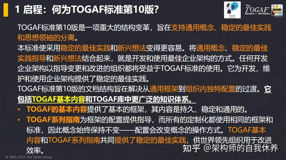 【一文讲透】TOGAF10介绍（全套培训PPT） - 知乎