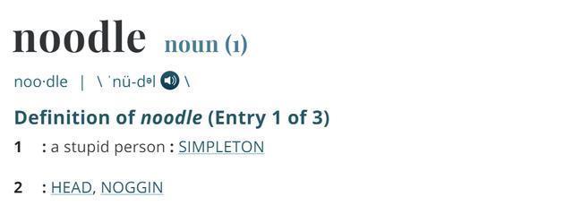 老外说You are a noodle，不是说“你是面条”，别被骂还不知道！ - 知乎