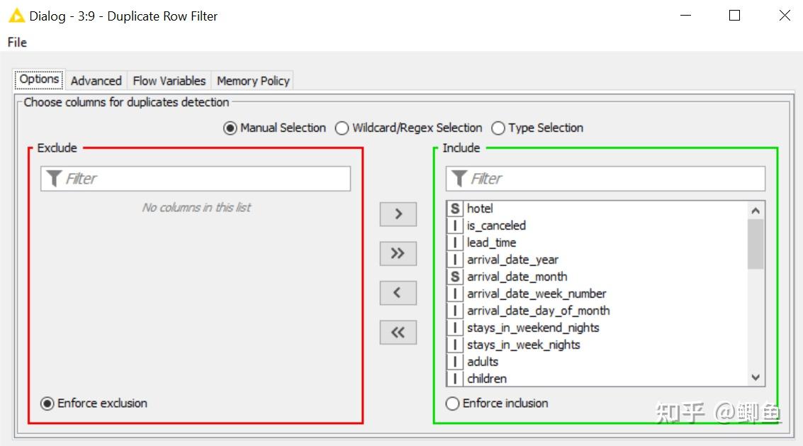 KNIME的数据筛选 - 知乎