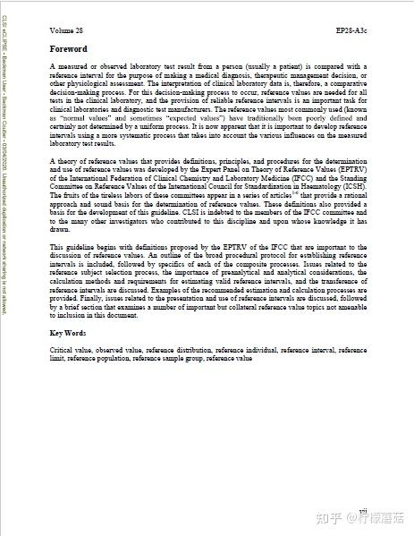 EP28-A3C Reference Interval - 知乎