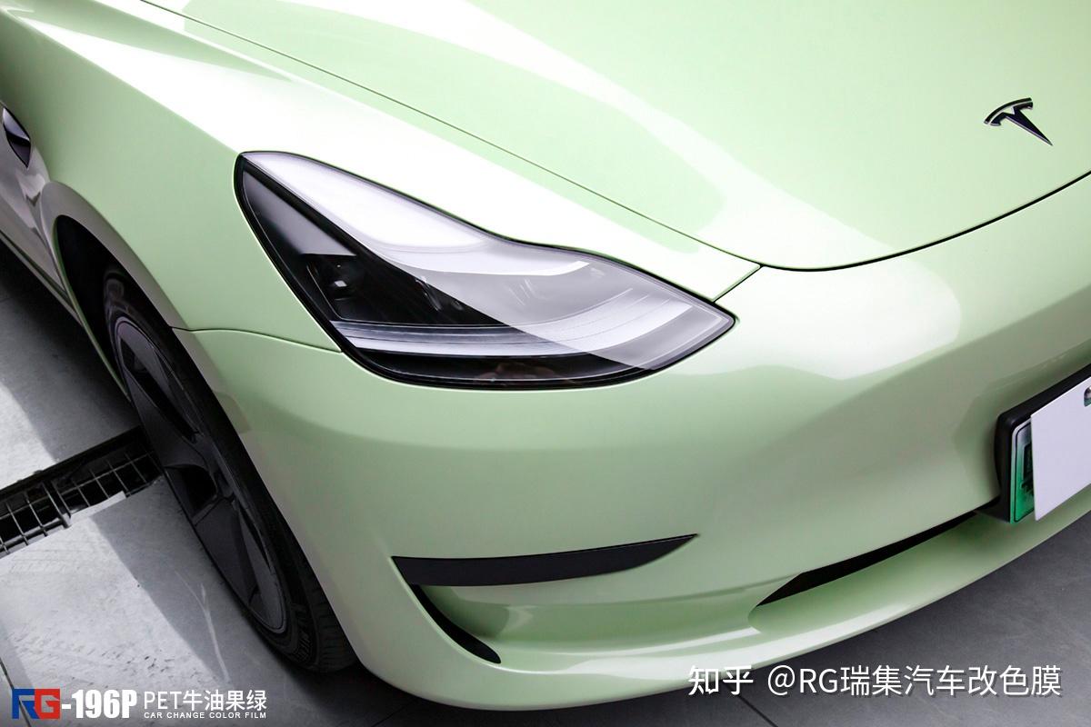 特斯拉model 3贴什么颜色最合适——车身改色贴膜 - 知乎