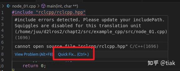 [ROS2] Visual code 无法识别 rclcpp.hpp 问题 - 知乎