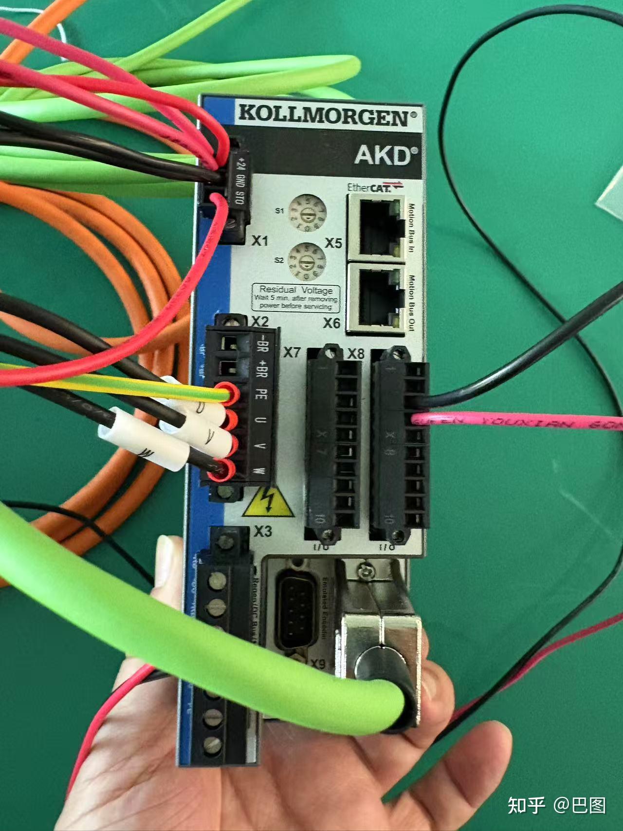 科尔摩根电机驱动器使用调试20250515 - 知乎