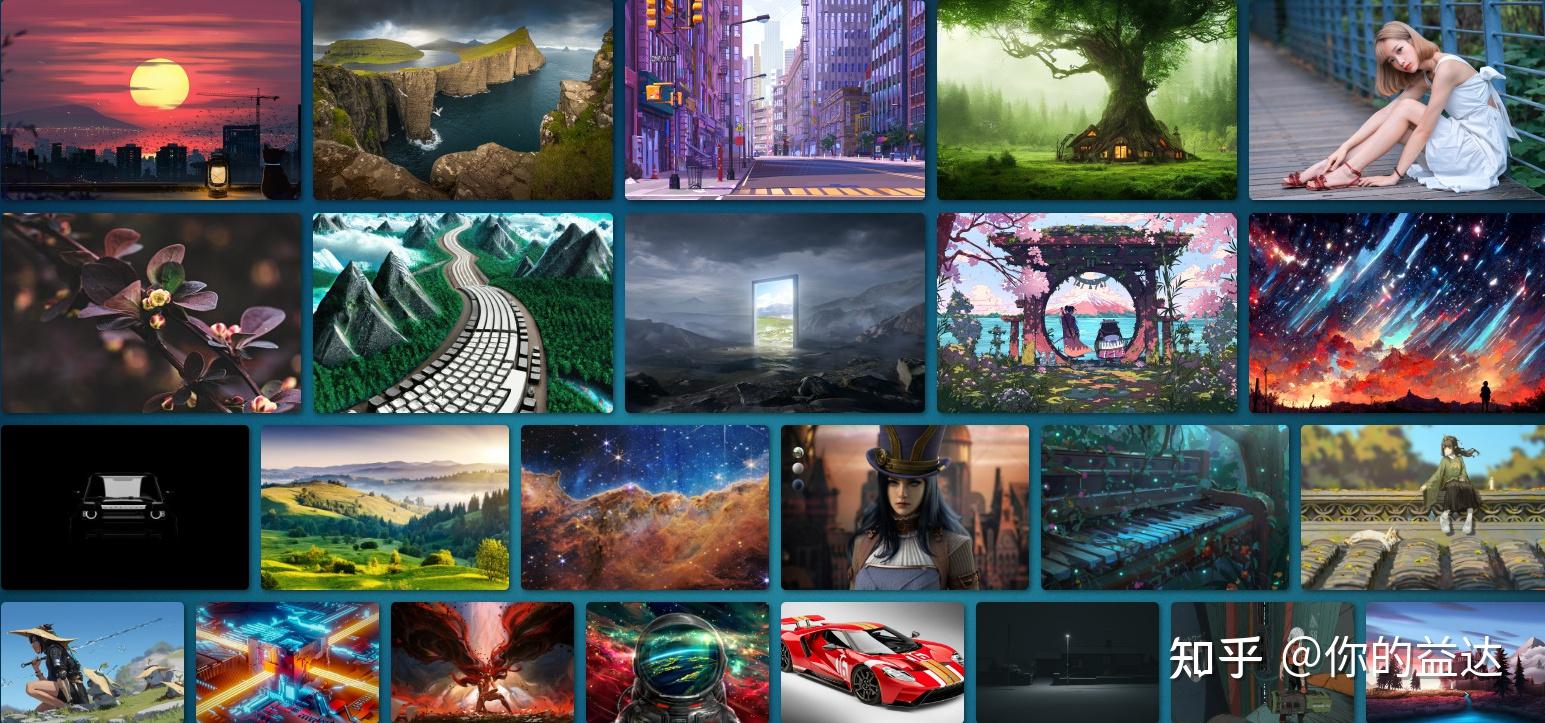 5个精美壁纸网站直接承包你的电脑与手机 - 知乎