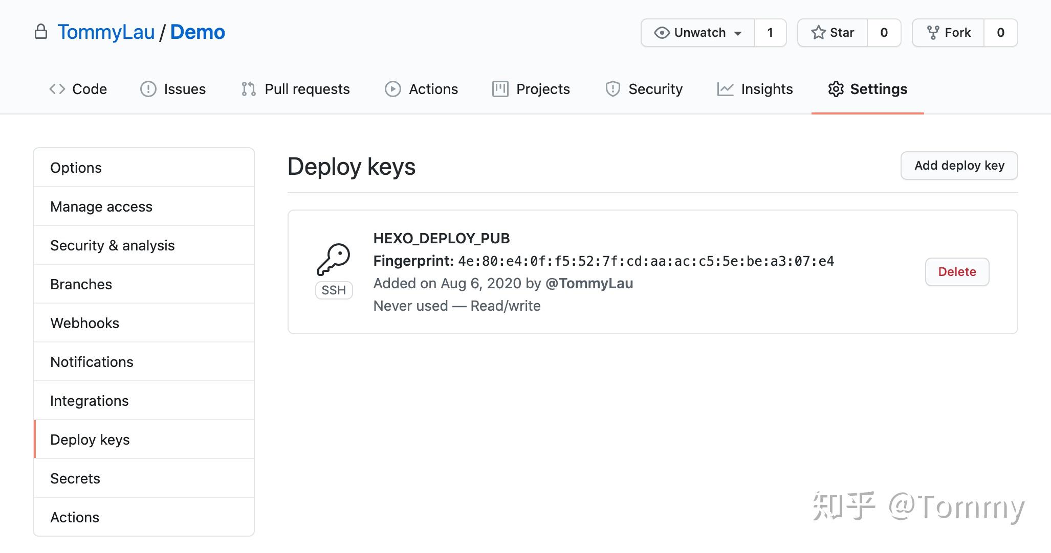 GitHub Actions 来自动部署 Hexo - 知乎