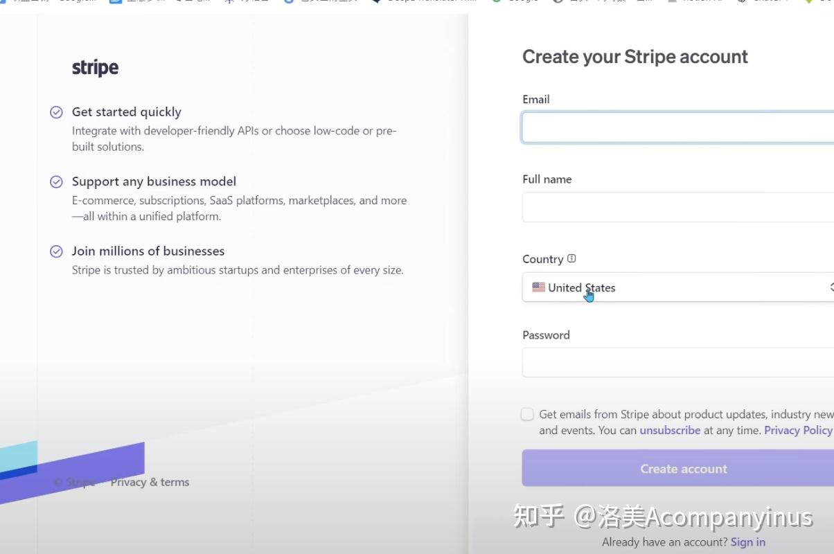 2025最新Stripe账号注册流程-手把手教你申请 - 知乎