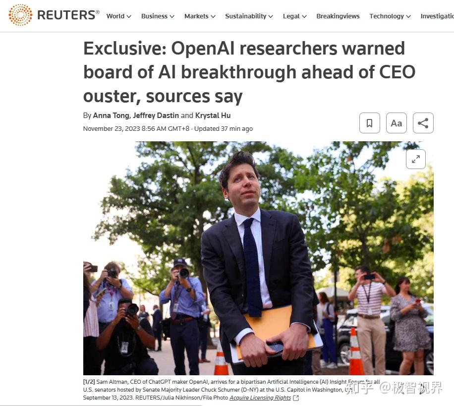 外网讨论疯了的神秘模型Q*(Q-Star)究竟是什么？OpenAI的AGI真的要来了吗 | 详细解读 - 知乎