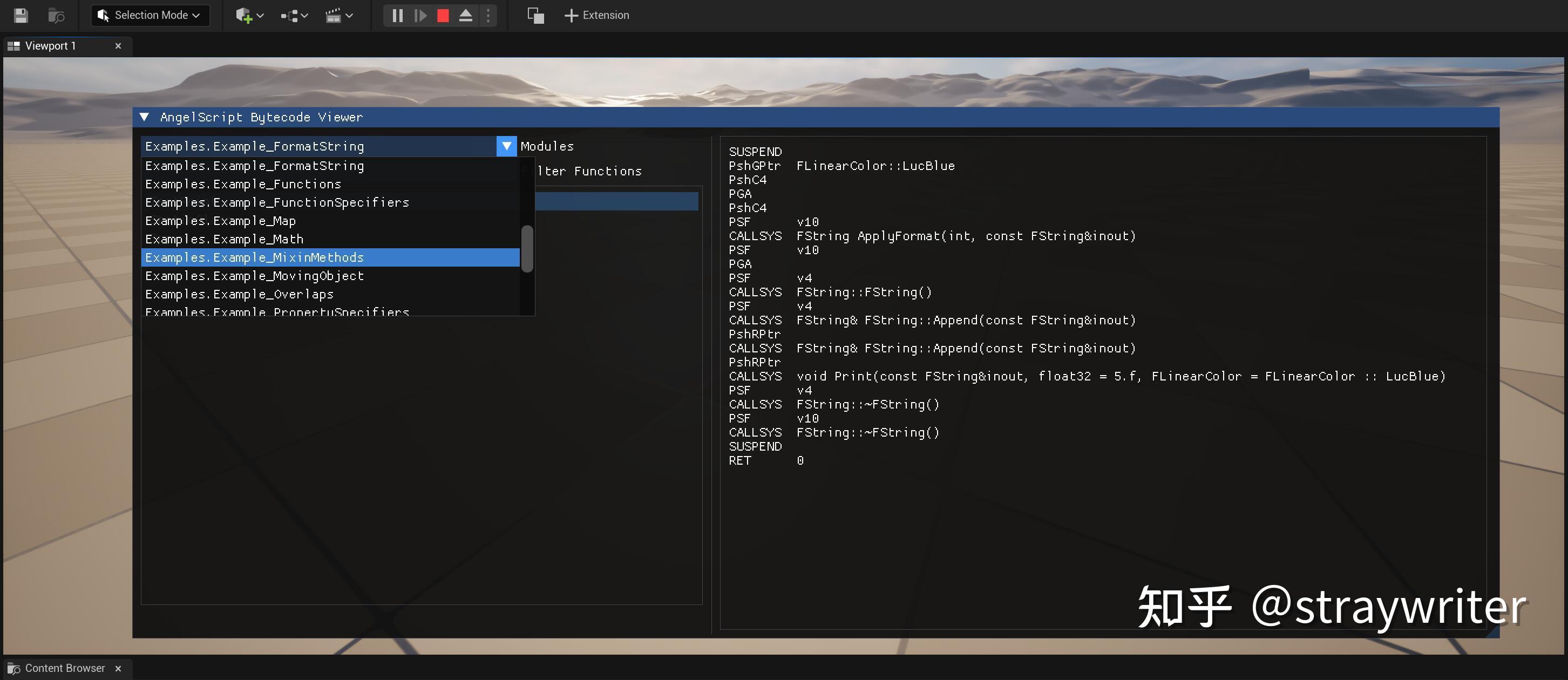 UE Angelscript Lab (1) 开启Angelscript探究之旅 - 知乎