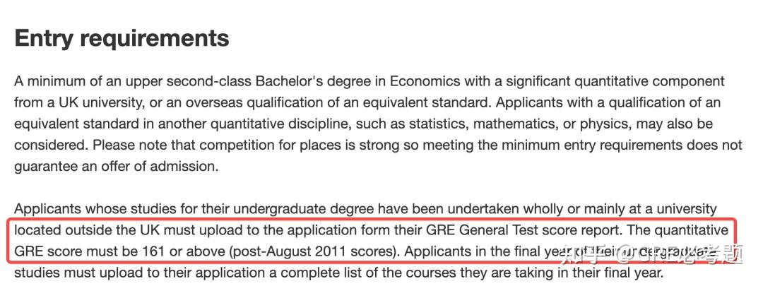 最新最全！24 Fall全球各大高校GRE要求整理！ - 知乎