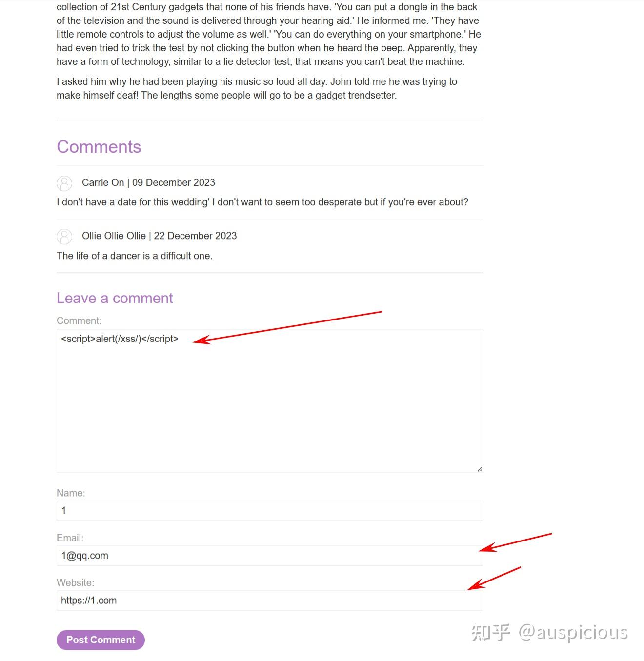 **PortSwigger**做题记录--Cross-site scripting(XSS) - 知乎