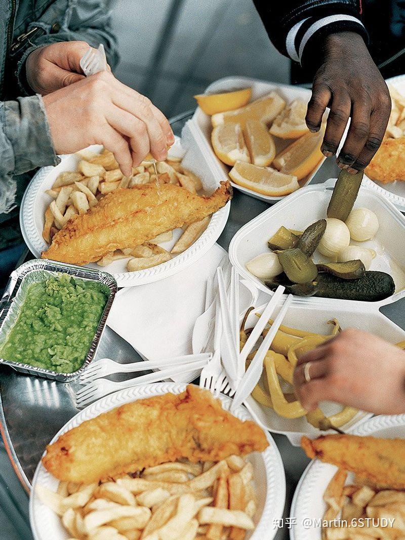 UK National dish fish and chips - 知乎