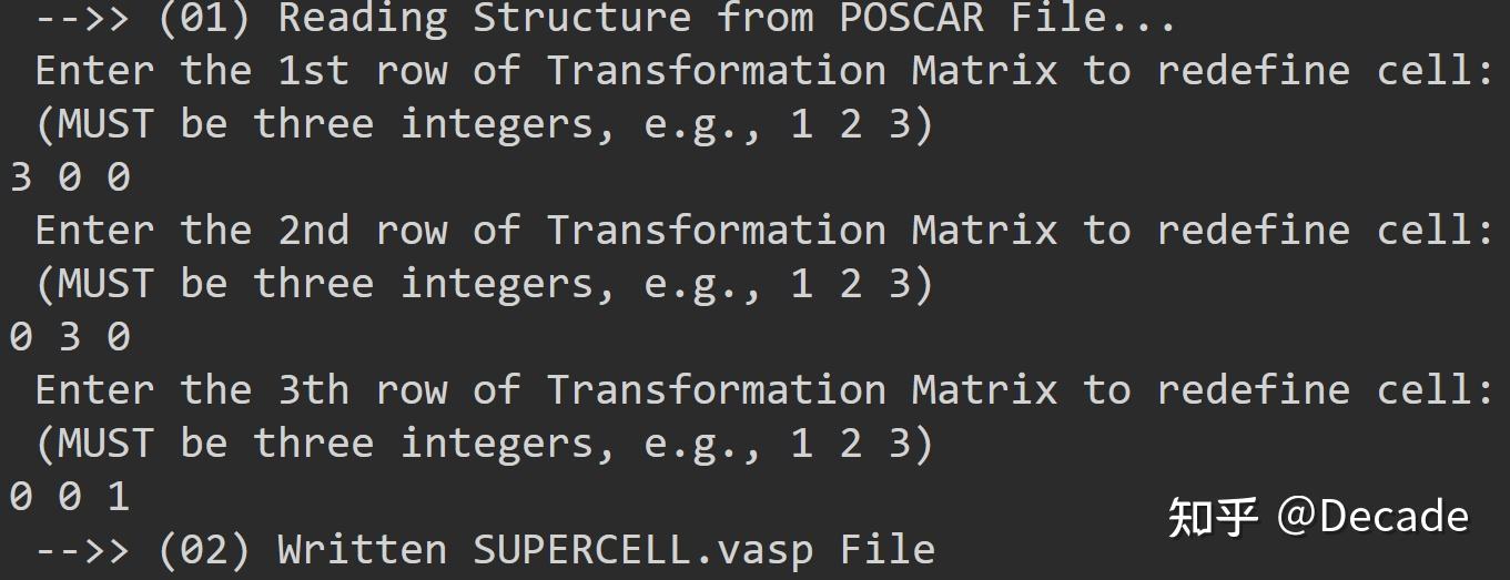 VASP入门到入土：能带篇之超胞能带反折叠 - 知乎