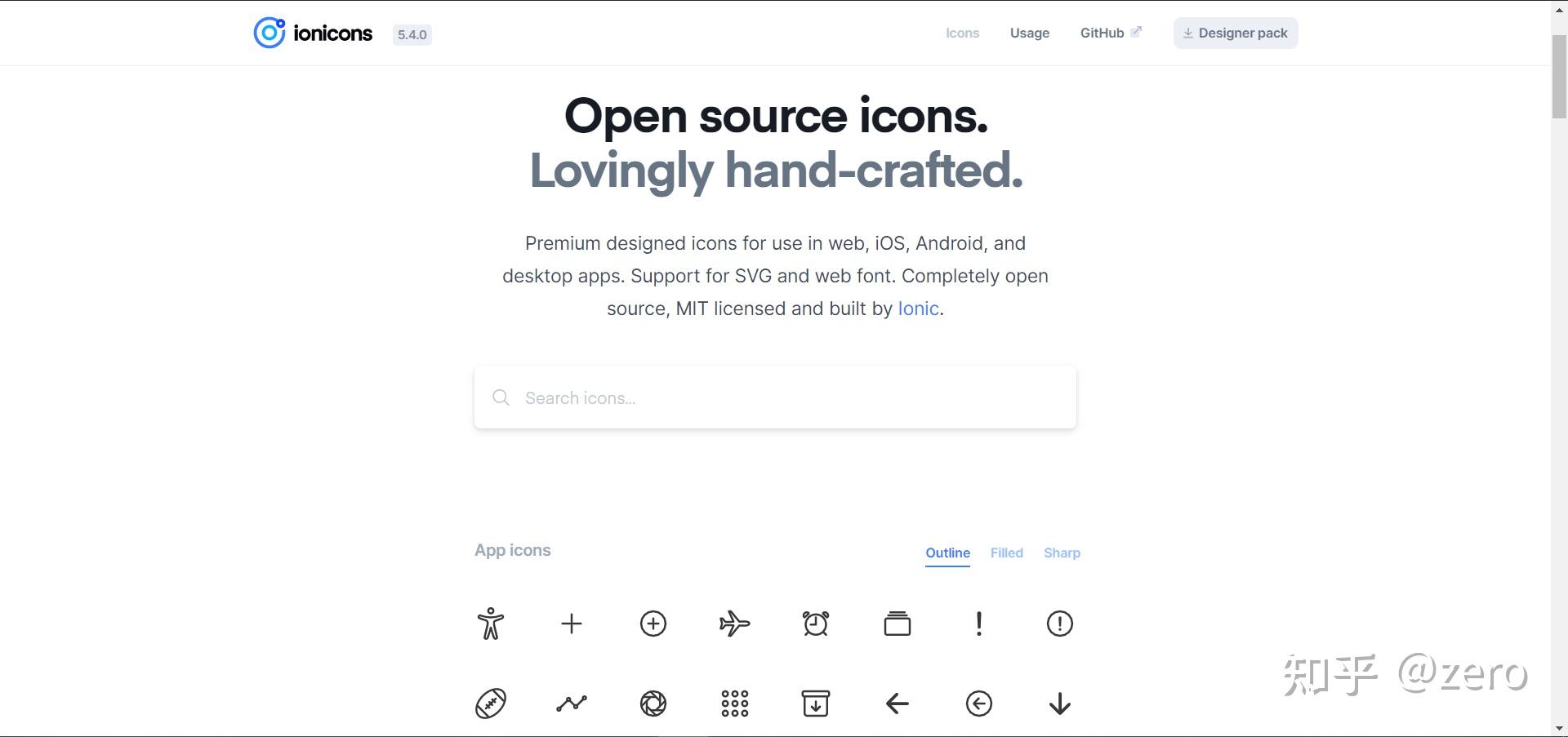 分享43个前端、设计师常用优质的图标资源 - 知乎