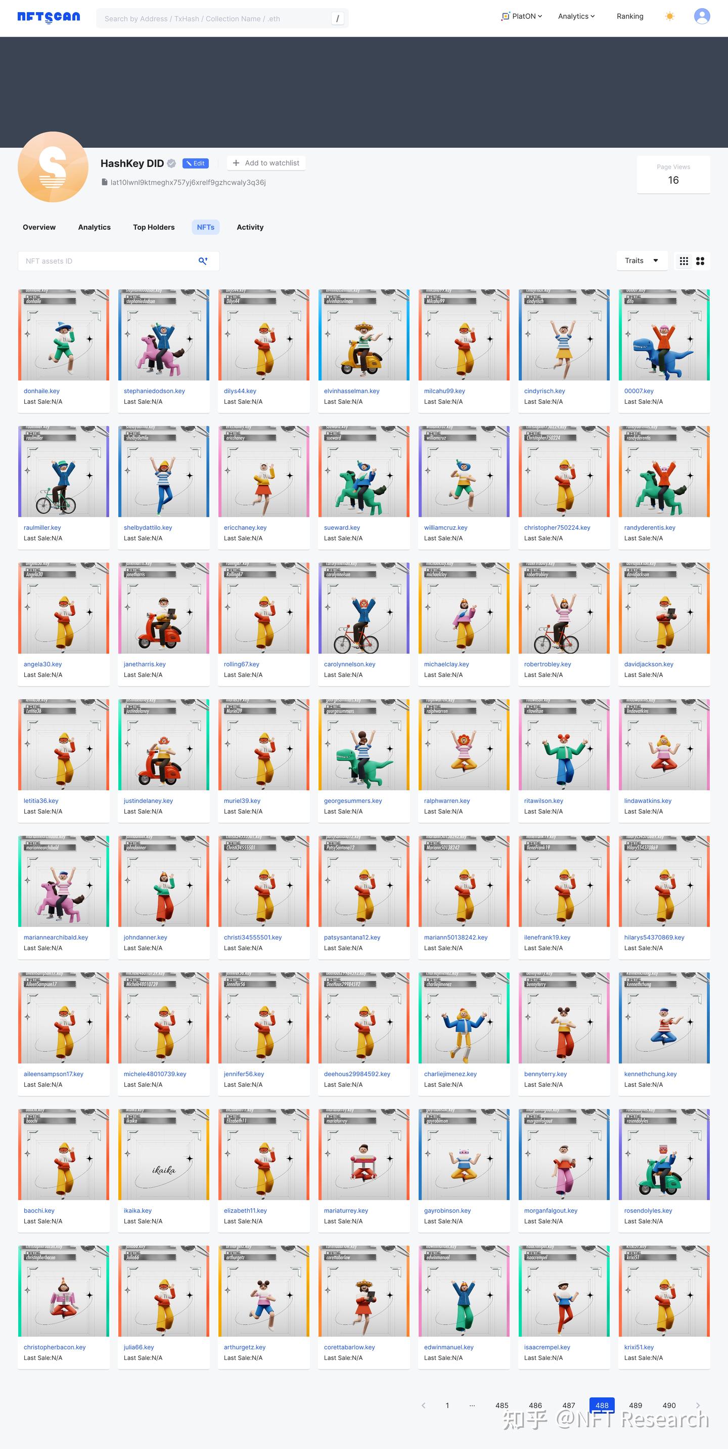 NFTScan 正式发布 PlatON 网络 NFT 浏览器 - 知乎