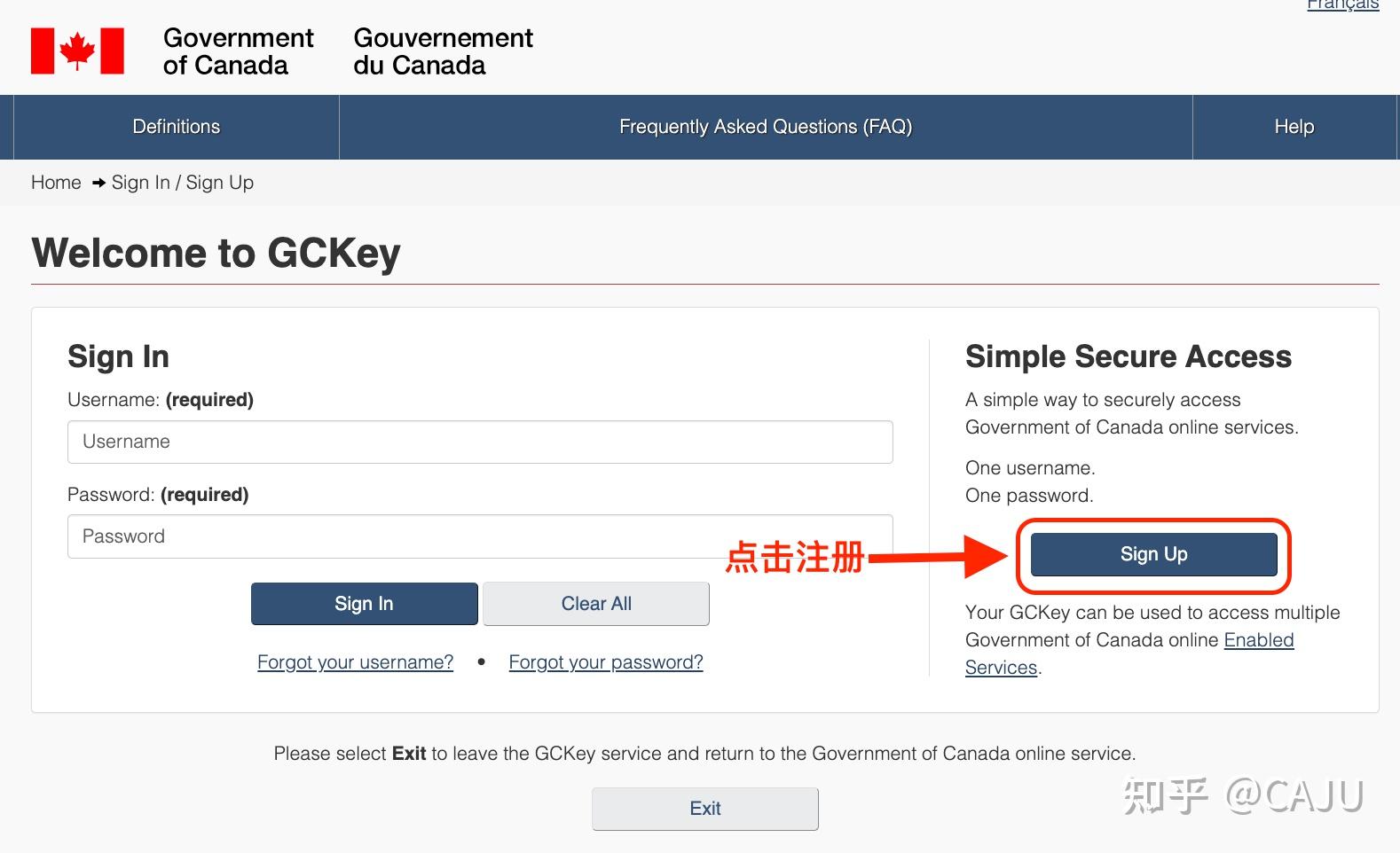 加拿大签证DIY-注册GCKey和MyCIC账户(全流程) - 知乎