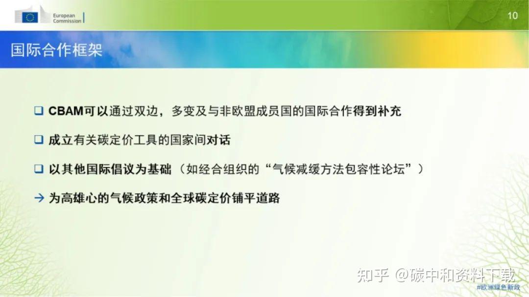 CBAM官方解读PPT！碳边境调节机制总体介绍、过渡期和最终期限 - 知乎