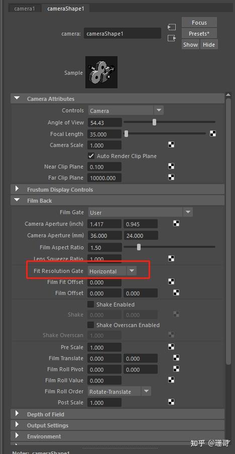 Maya相机与UE4的匹配问题 - 知乎
