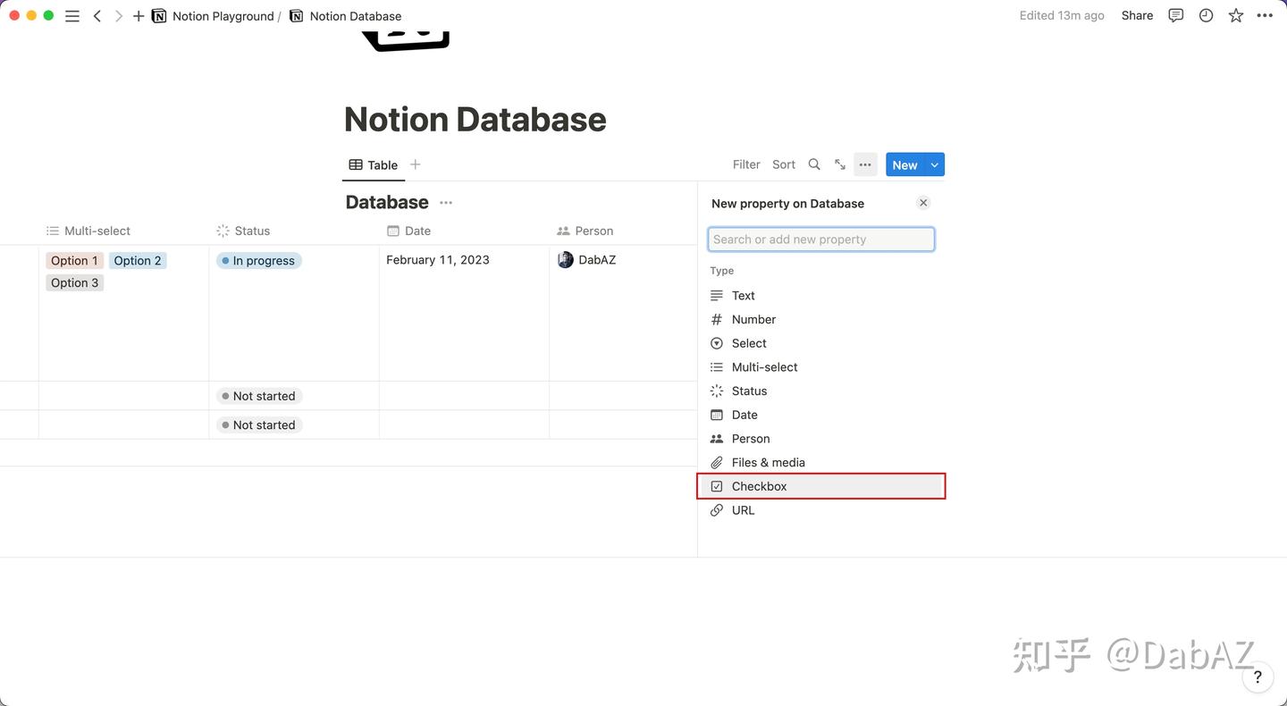 Notion Database（数据库）简明教程（第一部分） - 知乎