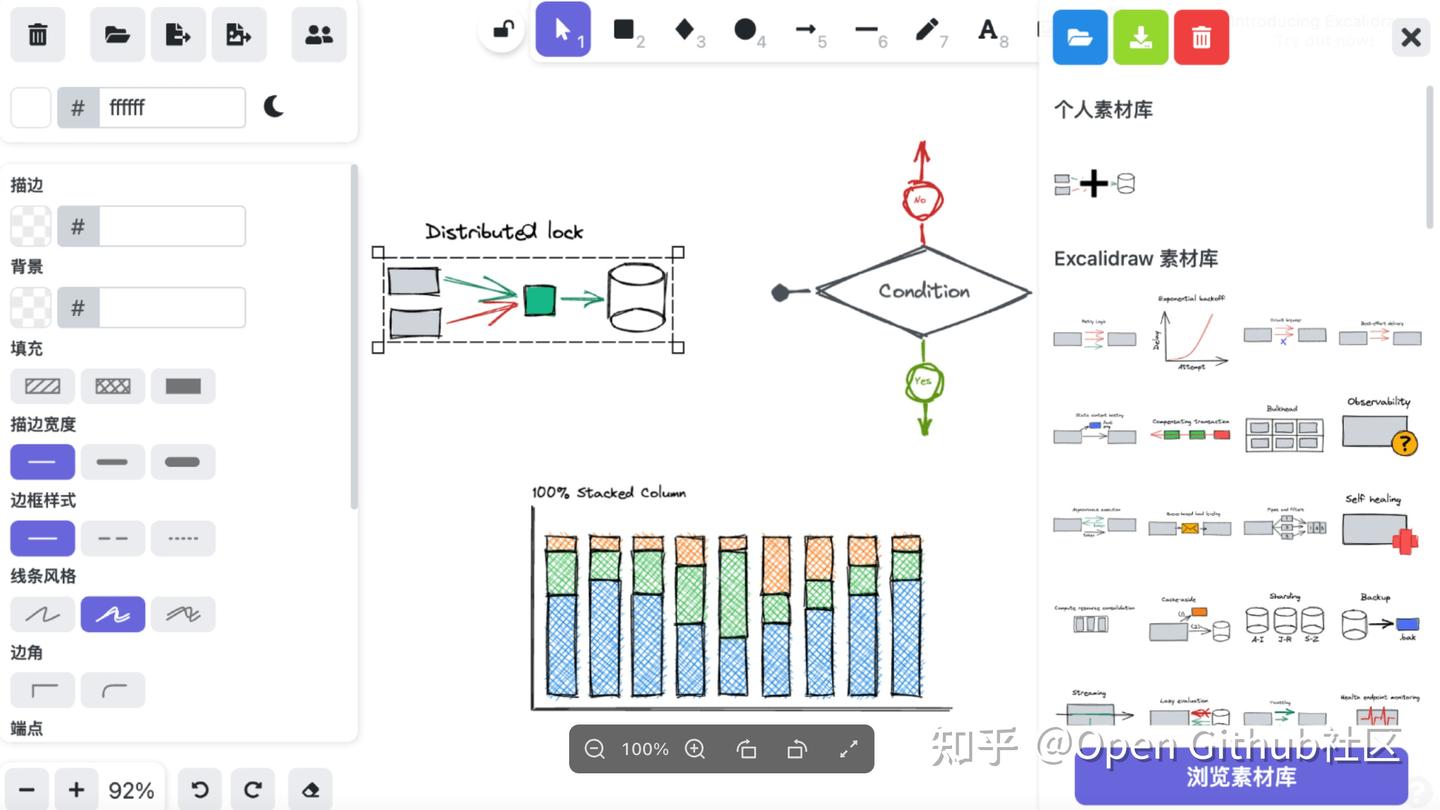 一个中文手写白板神器:excalidraw-cn - 知乎