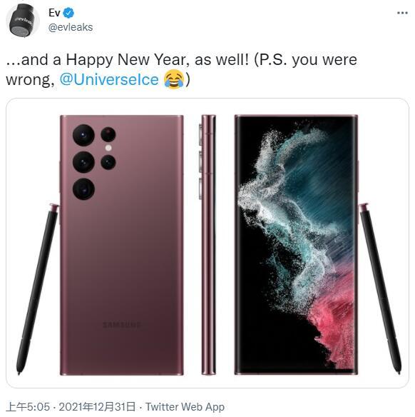 外形硬朗！三星Galaxy S22 Ultra渲染图曝光 - 知乎