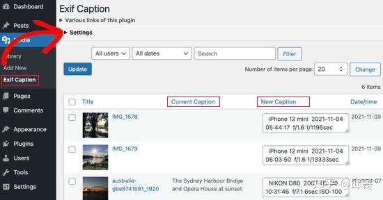 如何在 WordPress 中添加 EXIF 照片标签 - 知乎