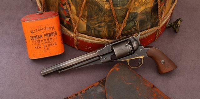 前金属定装弹时代，最完美的战斗手枪——雷明顿M1858型转轮手枪 - 知乎