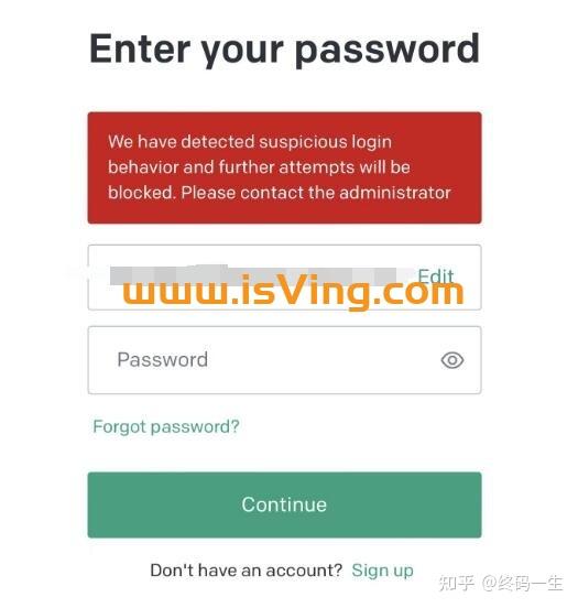 登陆时出现风险提示：“we have detected suspicious login behavior…” - 知乎