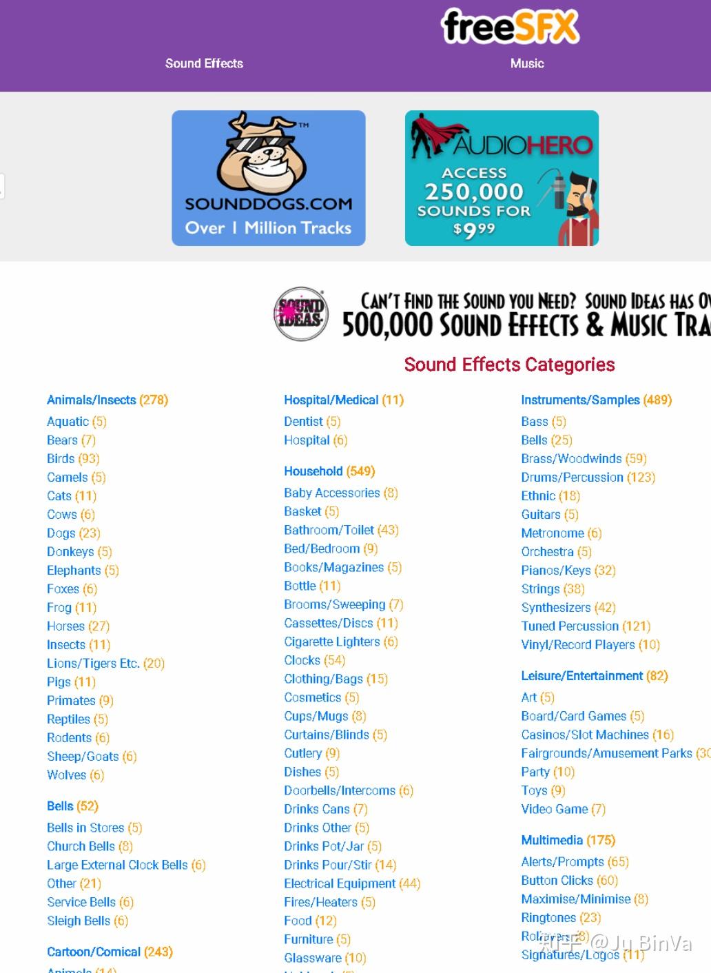 推荐几个免费 游戏技能音效下载网站 - 知乎