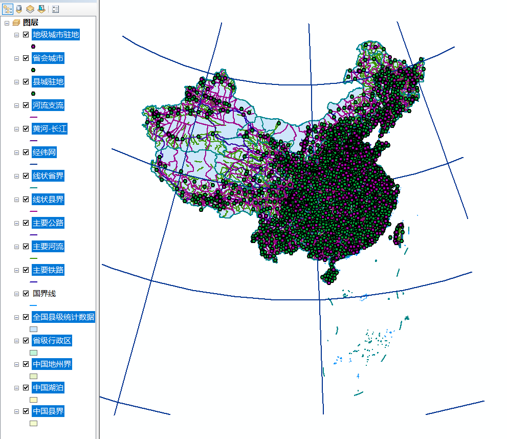 【从0开始学gis】arcgis中的绘图基础操作（一） 知乎