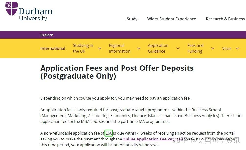 24fall英国QS前100大学申请费汇总，部分院校有上涨！ - 知乎