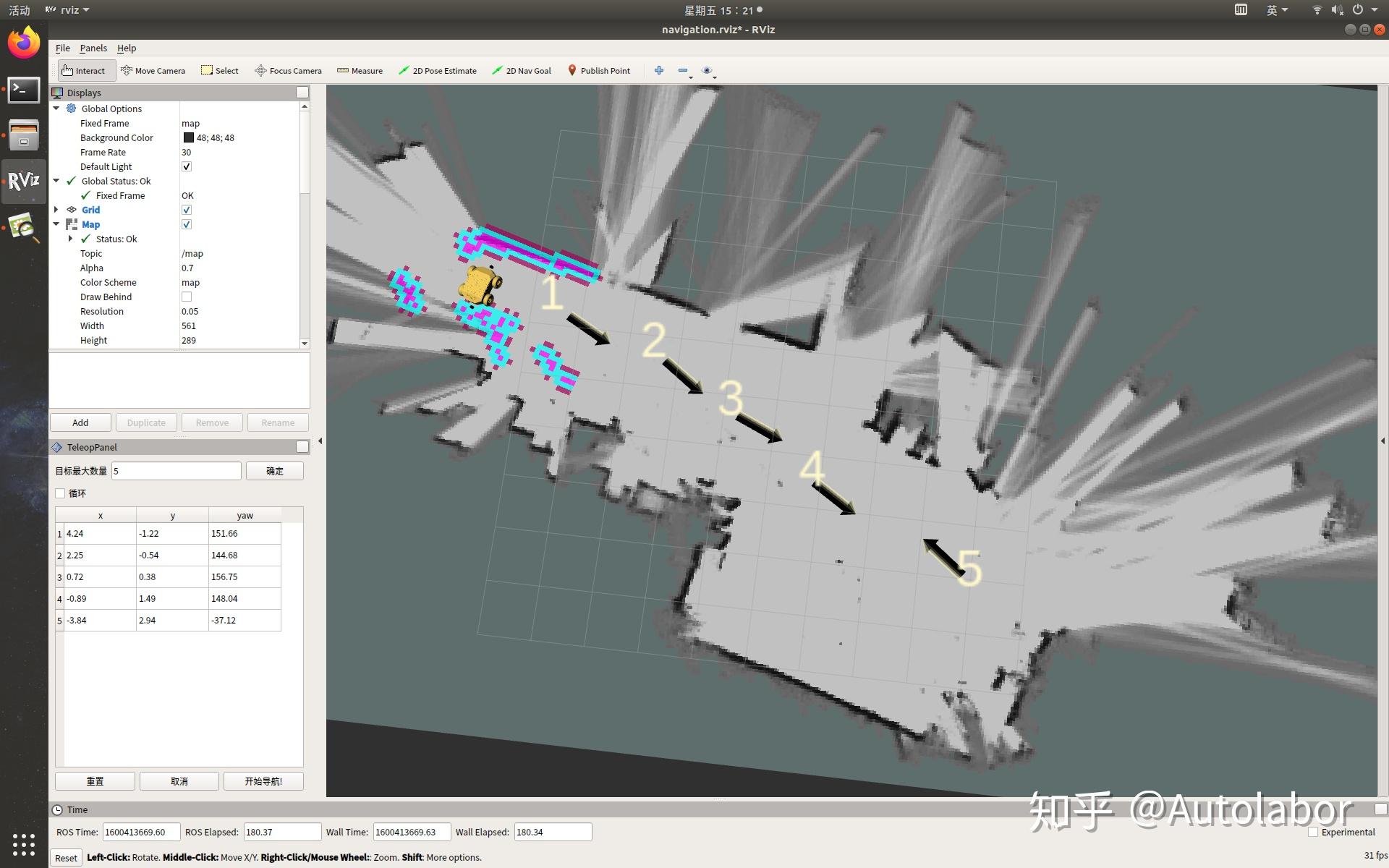 发布 SLAM 多点导航功能包 - 知乎