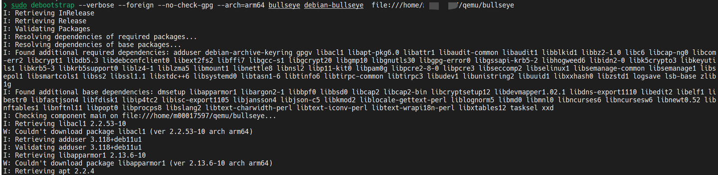 使用qemu启动debian的根文件系统 - 知乎