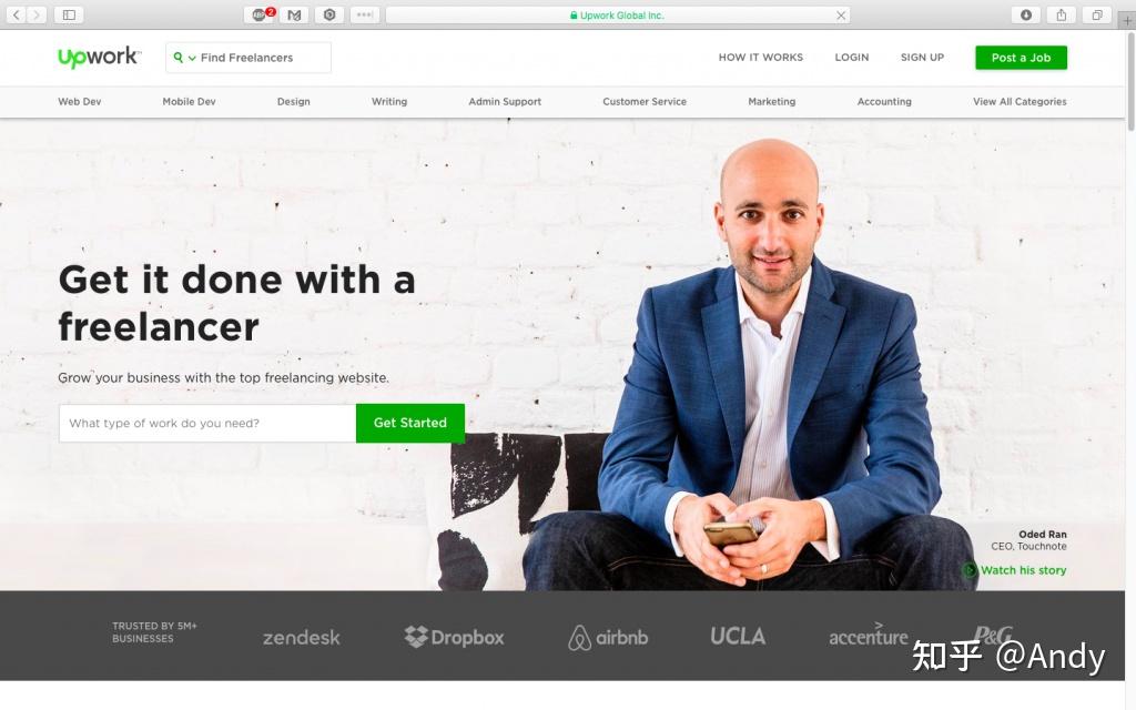 一文读懂跨境自由职业平台Upwork - 知乎