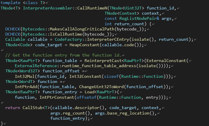 [V8 Bytecode] CallJSRuntime and CallRuntime - 知乎