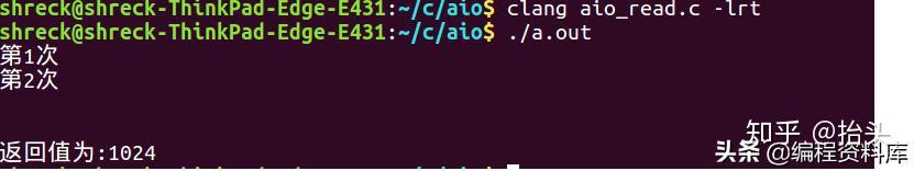 linux下aio异步读写详解与实例《完整版》 - 知乎