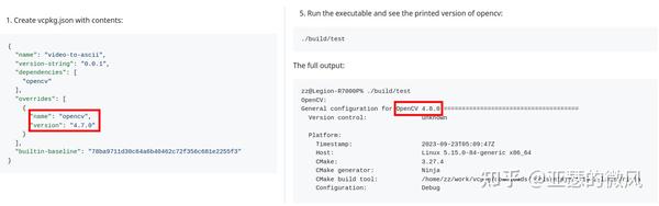 vcpkg 使用特定版本的 opencv - 知乎