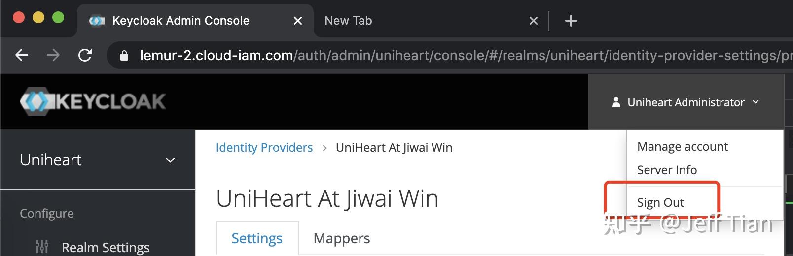 使用 OIDC 在一个 Keycloak 中集成另一个 Keycloak 用户认证 - 知乎