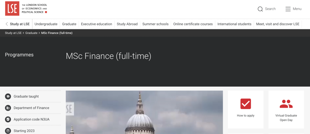 丰收季 | 老牌G5+王牌项目，LSE金融硕士录取 - 知乎