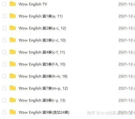 【免费资源分享】火爆全球的英语趣味节目《Wow English》1-9季视频 - 知乎