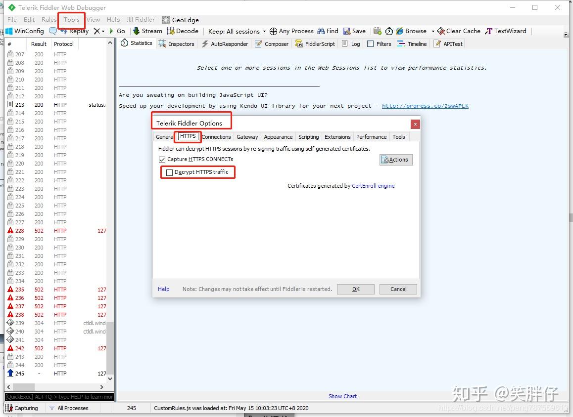 windows抓包工具——Fiddler配置及使用、手机抓包（iPhone、安卓） - 知乎