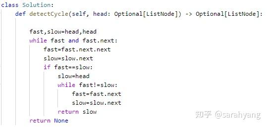 Leetcode 142. Linked List Cycle II - 知乎